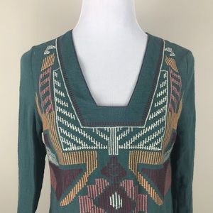 entro | Tops | Entro Embroidered Southwestern Top | Poshmark